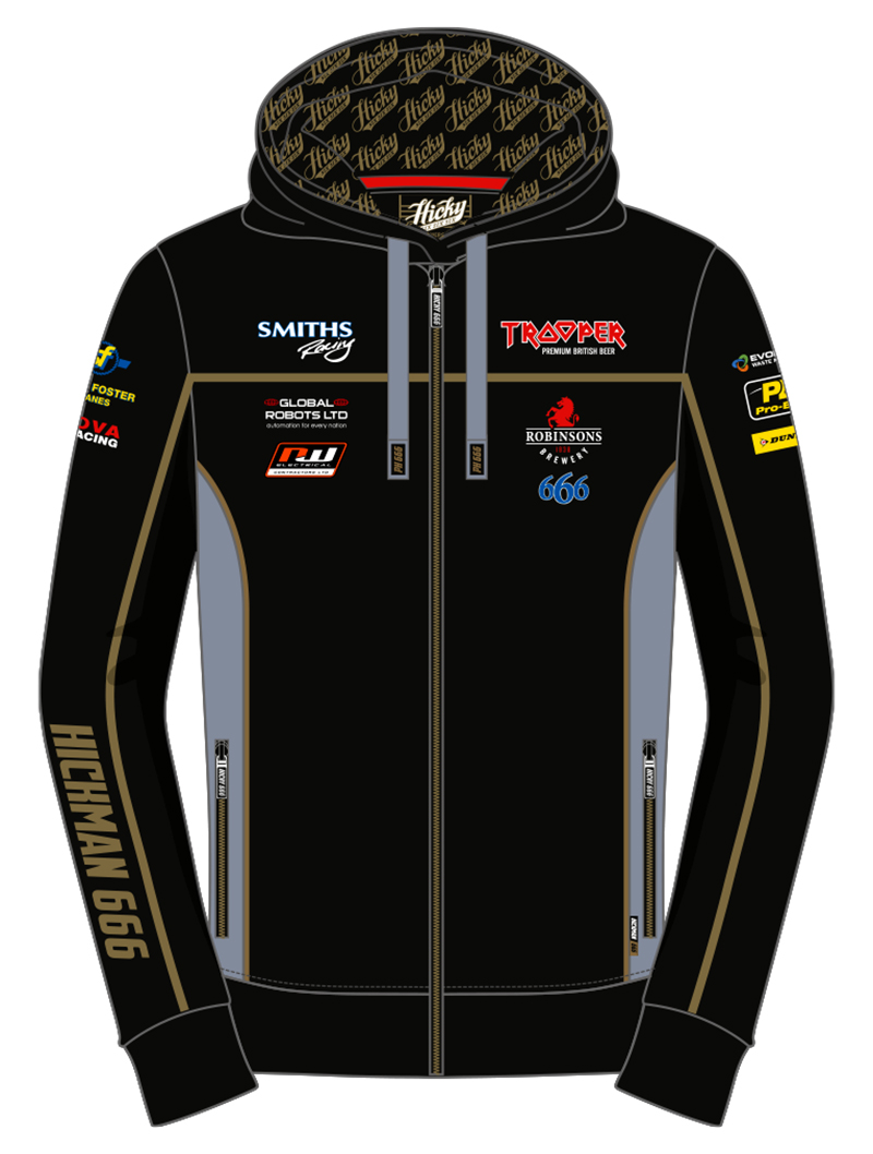 Peter Hickman Trooper Hoodie : Isle of Man TT Shop