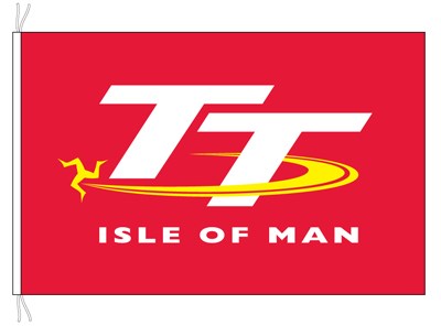 TT Logo Flag - Large : Isle of Man TT Shop