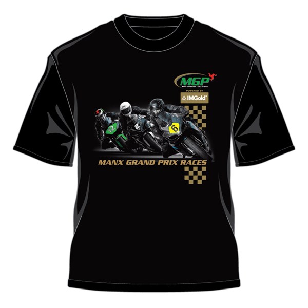 2015 Manx Grand Prix 3 Bikes T-Shirt : Isle of Man TT Shop