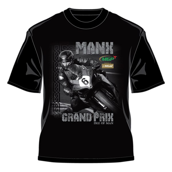 2015 Manx Grand Prix Bike 6 T-Shirt : Isle of Man TT Shop