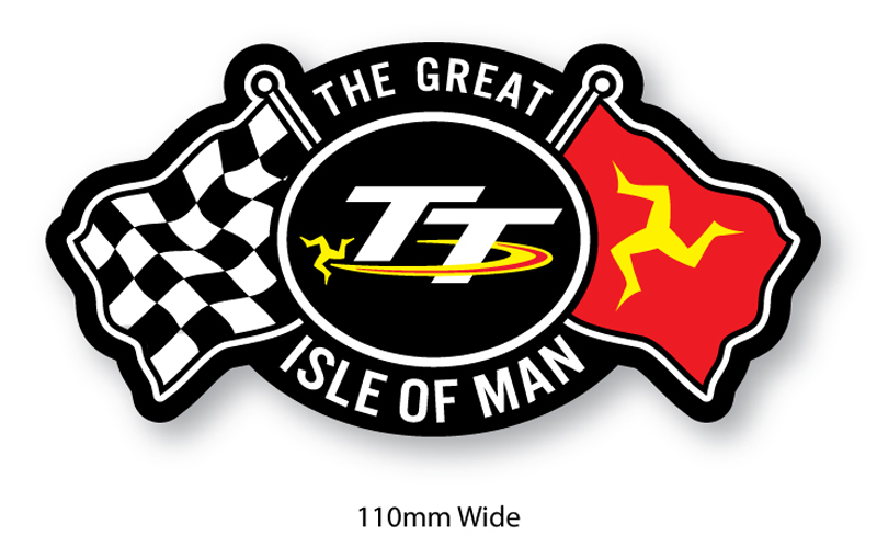 TT Wings Sticker : Isle of Man TT - Official Shop