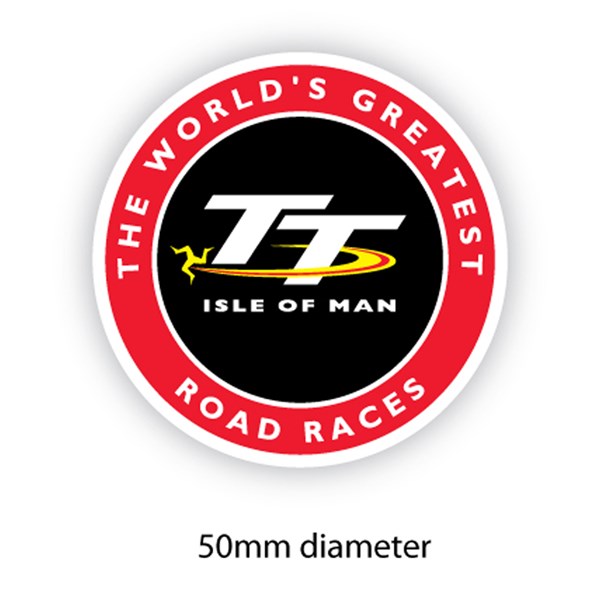 TT Window Sticker - small : Isle of Man TT Shop