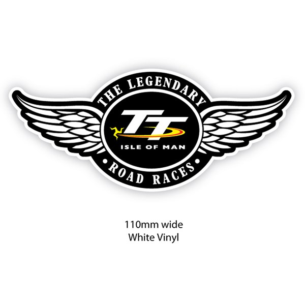 TT Wings Sticker : Isle of Man TT Shop