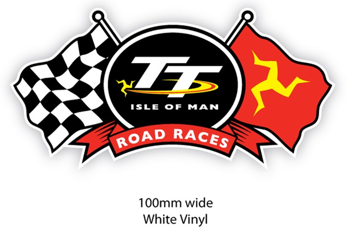 TT Flags Sticker : Isle of Man TT Shop