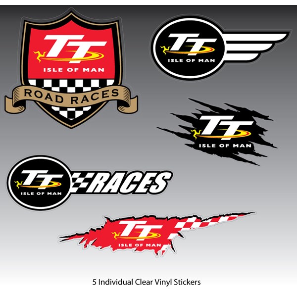 TT 2016 Sticker Set : Isle of Man TT Shop