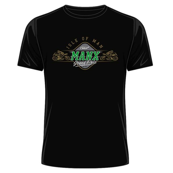 Manx Grand Prix Gold Bikes T-Shirt : Isle of Man TT Shop