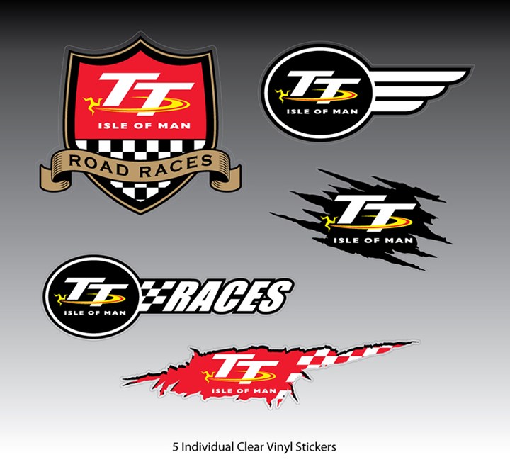 TT Sticker Set : Isle of Man TT Shop