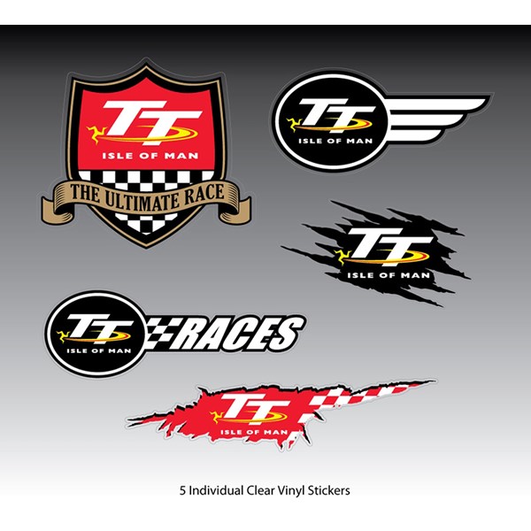 TT 2018 Sticker Set : Isle of Man TT Shop