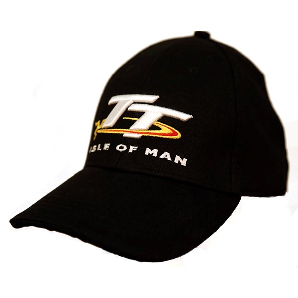 TT Cap Black with Logo : Isle of Man TT Shop