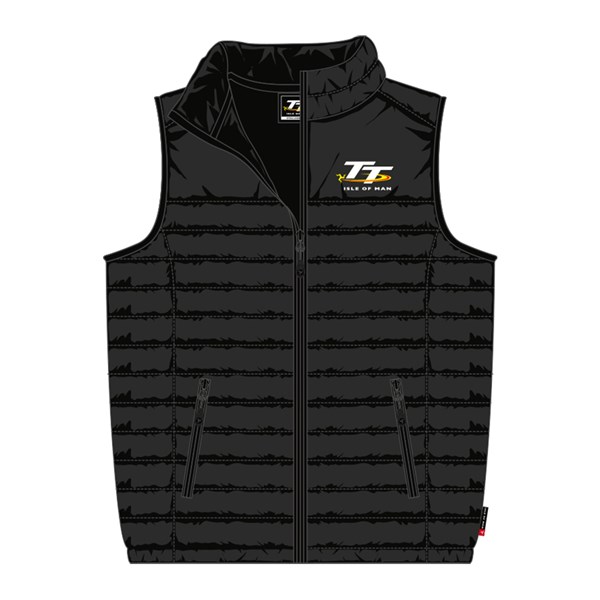 TT Bodywarmer Black : Isle of Man TT Shop