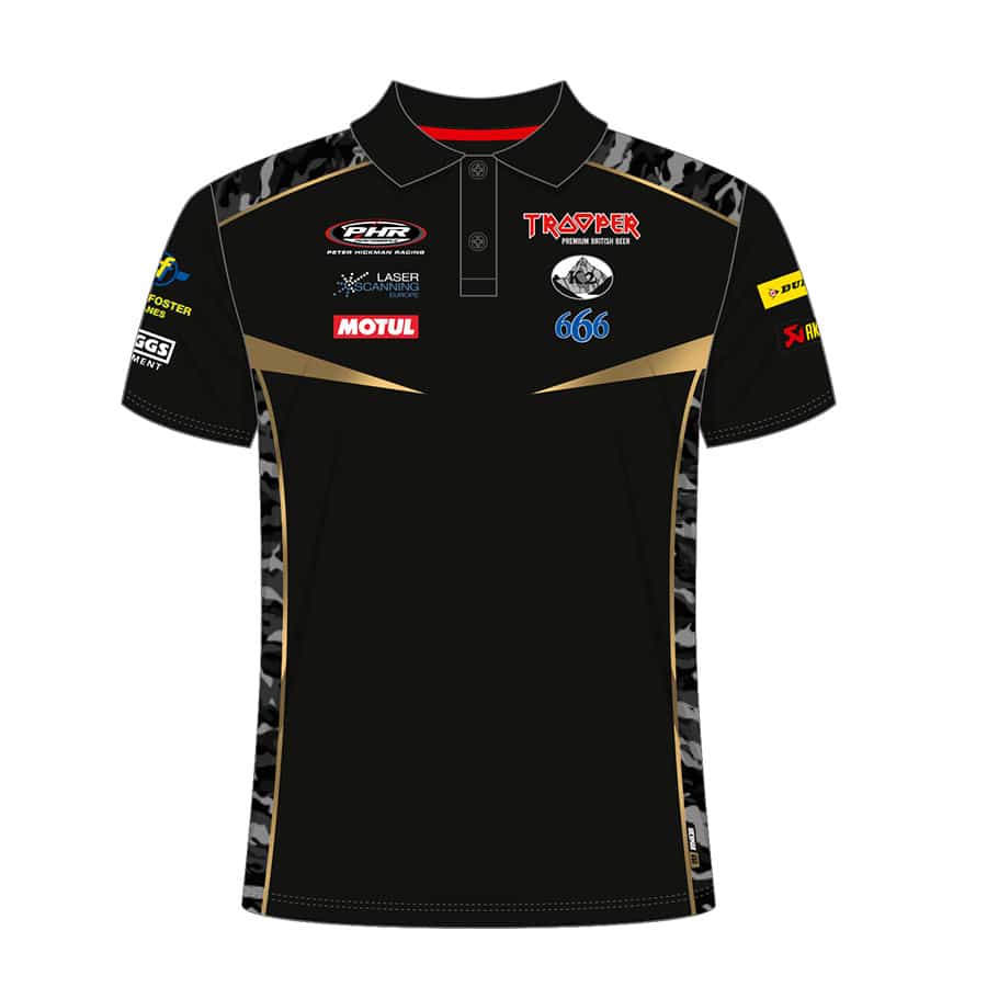 Peter Hickman Trooper Polo Shirt : Isle of Man TT Shop