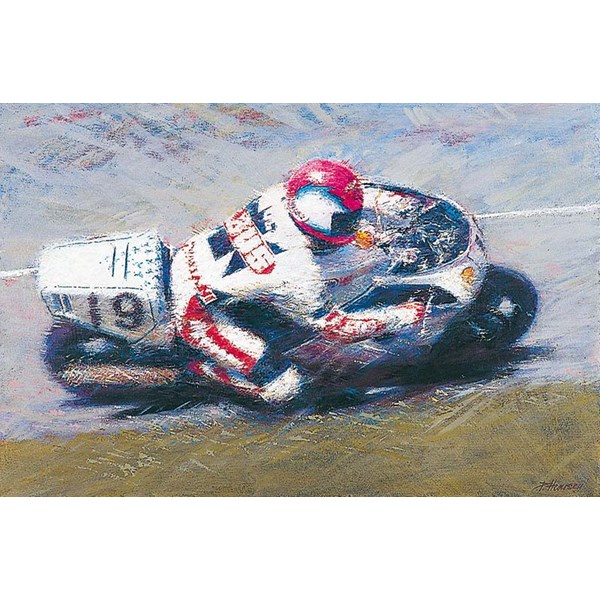 Steve Hislop TT Legend Signed Print : Isle of Man TT Shop