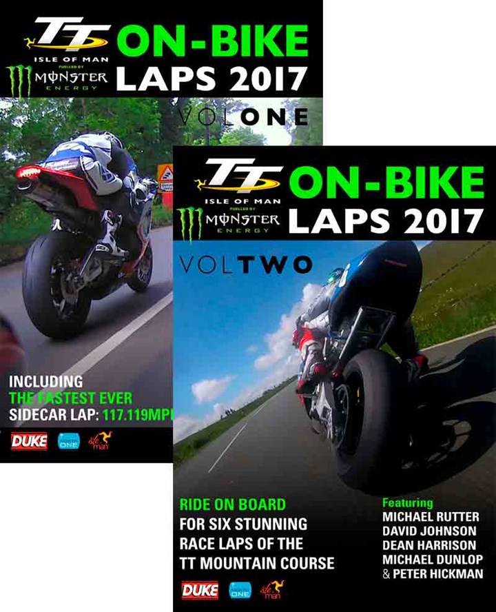 TT 2017 ON-BIKE VOL1 & 2 DVD : Isle of Man TT Shop