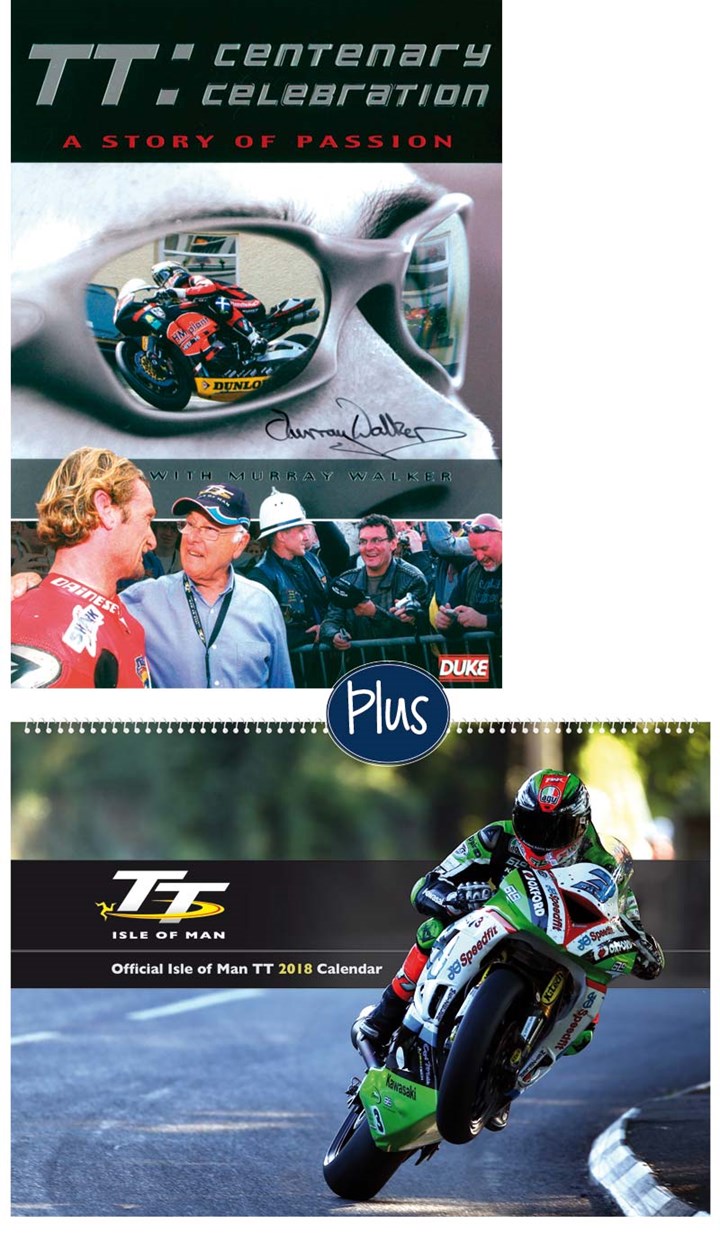 TT 2018 Calendar & Murray Walker signed TT Centenary Celebrations DVD ...