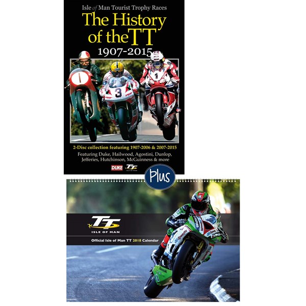 Isle of Man TT 2018 Calendar & History of the TT 1907-2015 DVD : Isle ...