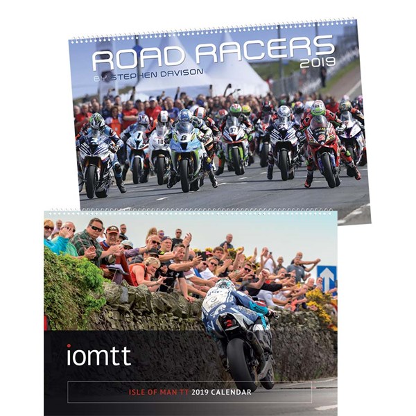 TT 2019 Wall Calendar & TT 2019 Road Racers Calendar : Isle of Man TT Shop