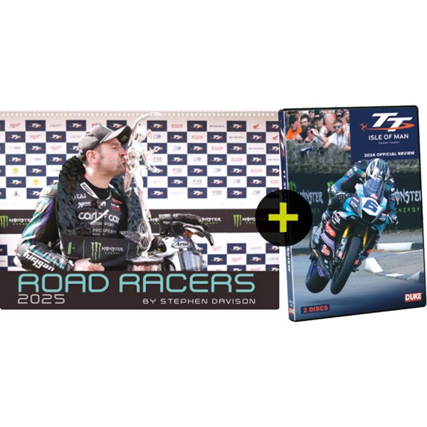 Road Racers 2025 Calendar & TT 2024 Review DVD : Isle of Man TT Shop