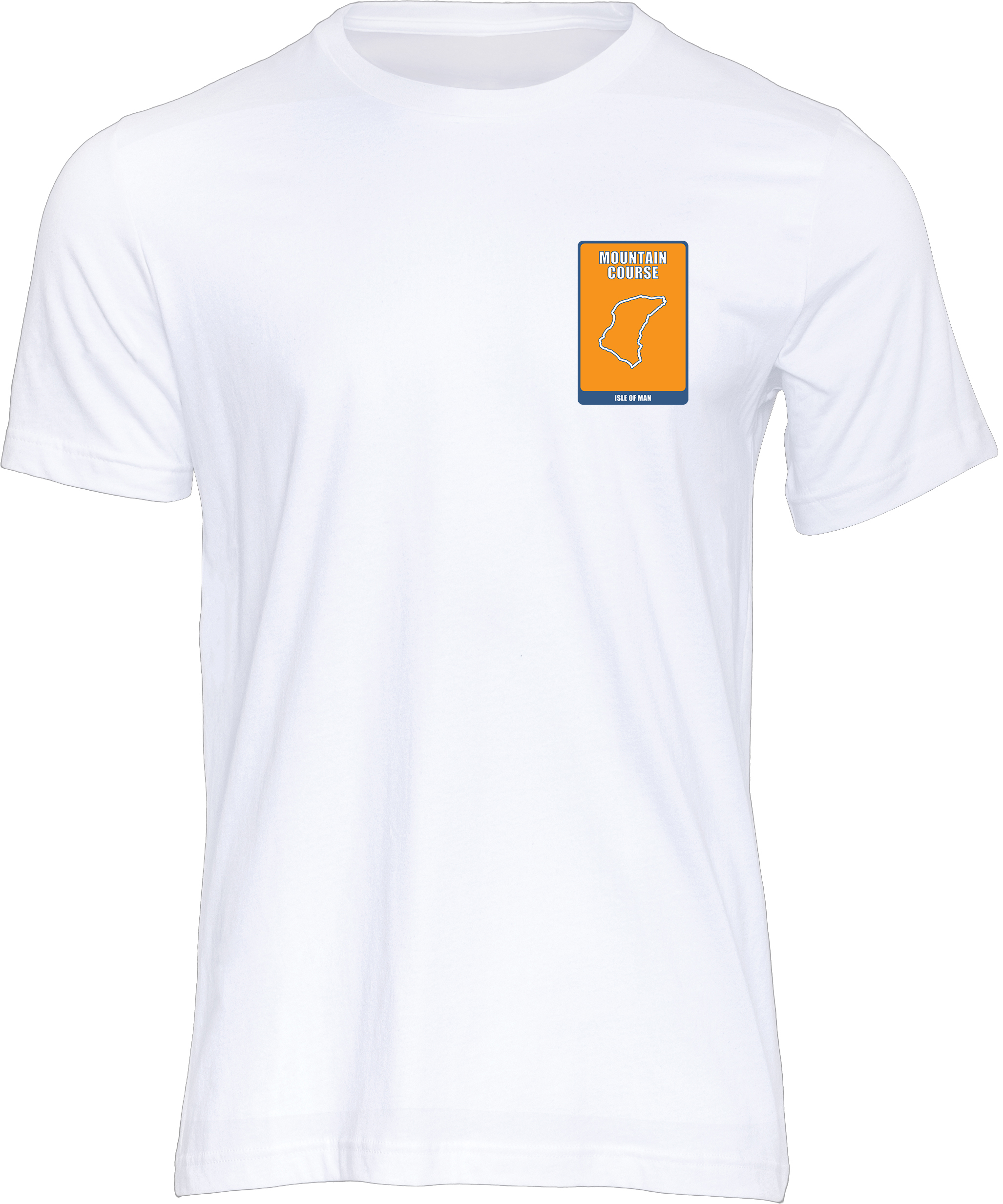 Mountain Course Corner Sign T-Shirt White : Isle of Man TT Shop