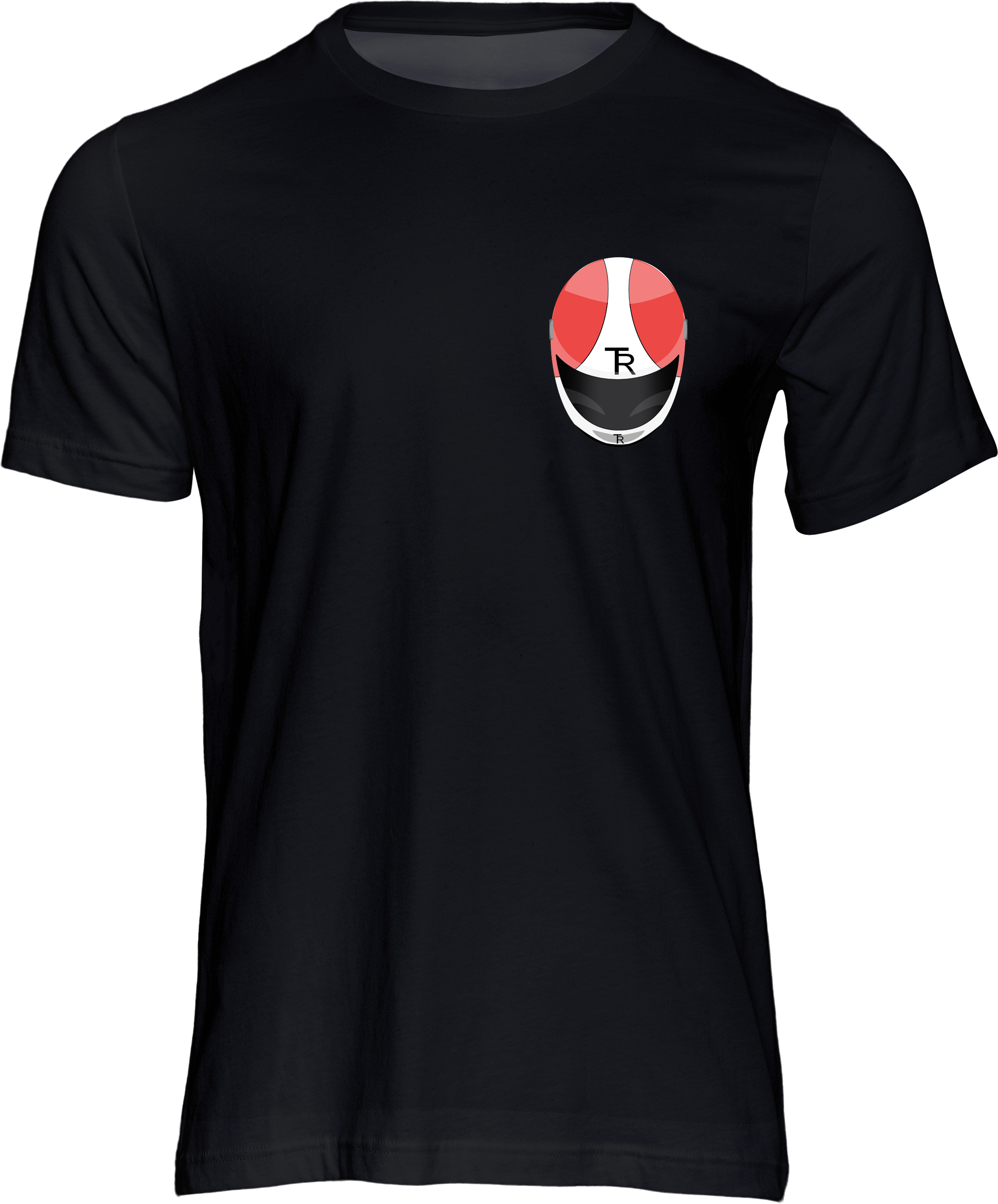 Tony Rutter Helmet T-shirt Black : Isle of Man TT Shop