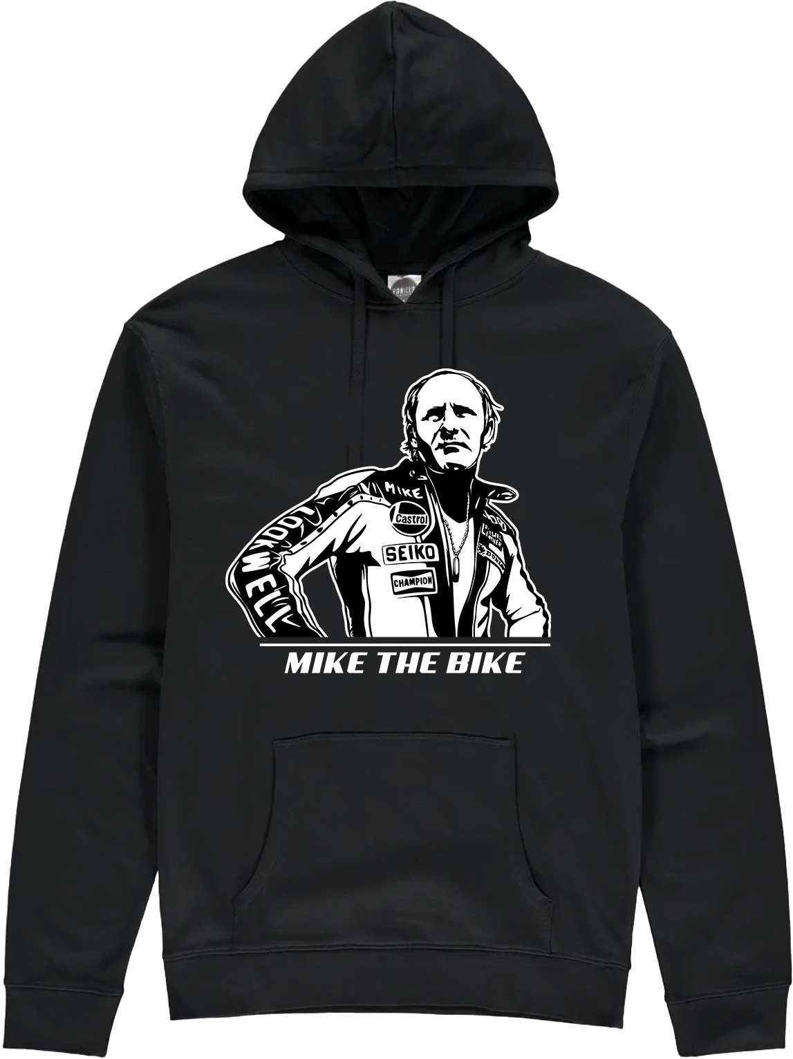 Mike the Bike T-shirt Black : Isle of Man TT Shop