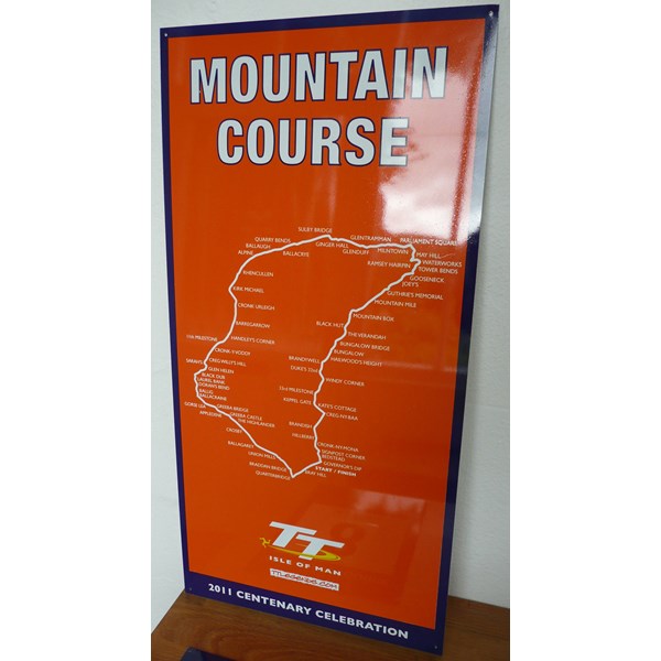 TT 2011 Centenary Sign : Isle of Man TT Shop