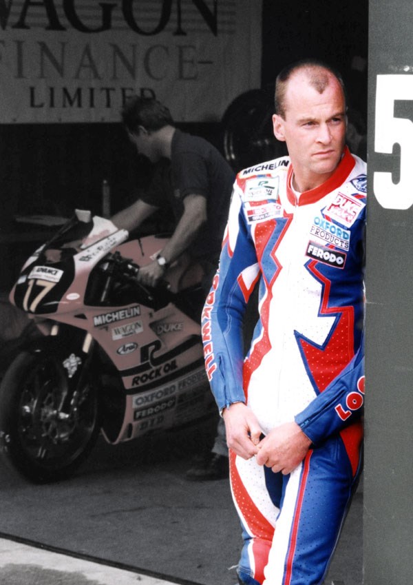 Steve Hislop Oulton Park 1995, Mounted, A1 : Isle of Man TT Shop