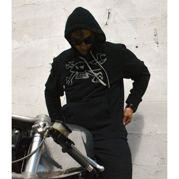 Guy Martin Spannerswarm Mens Hoodie Black : Isle of Man TT Shop