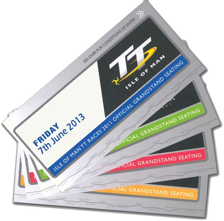 TT 2013 Grandstand Ticket : Isle of Man TT Shop