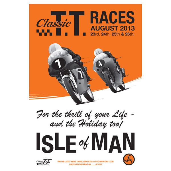 Classic TT 2013 Limited Edition Poster : Isle of Man TT Shop