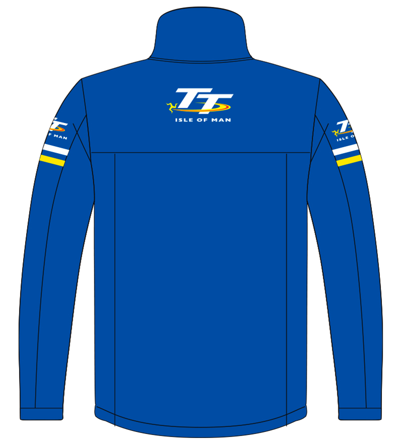TT Softshell Jacket Blue : Isle of Man TT Shop