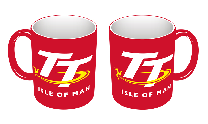 TT Logo Red Mug : Isle of Man TT Shop