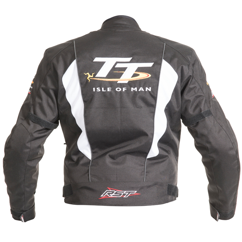 RST IOM TT Team TT 1669 Jacket Black/White : Isle of Man TT Shop