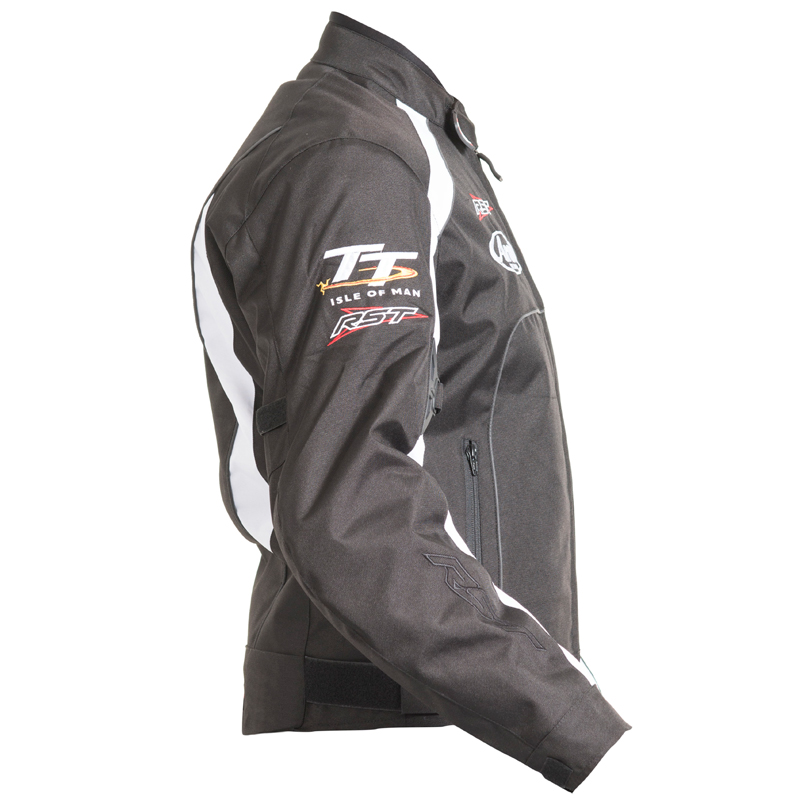 RST IOM TT Team TT 1669 Jacket Black/White : Isle of Man TT Shop