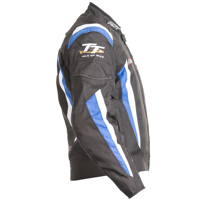 RST IOM TT 1665 Rider Jacket Blue : Isle of Man TT Shop